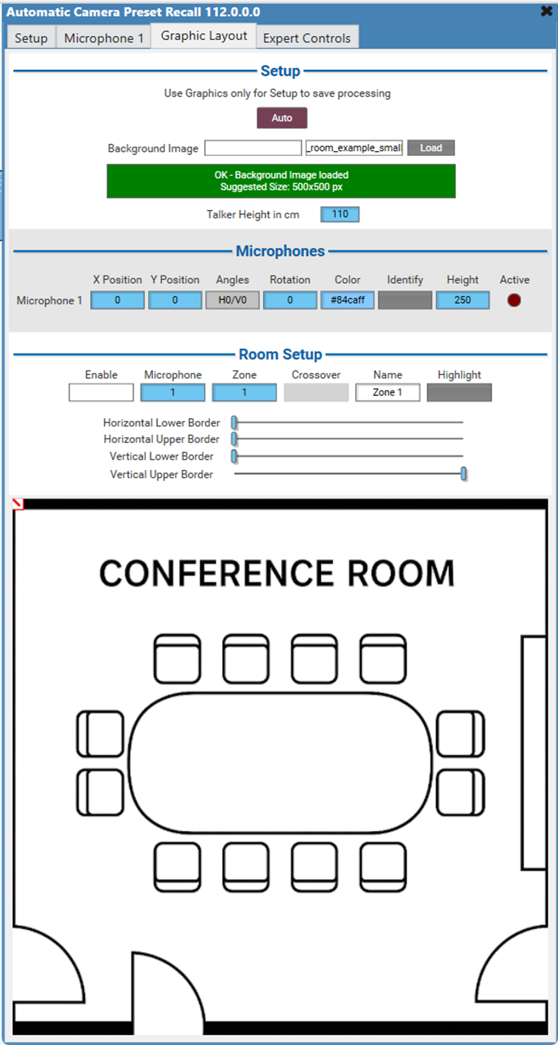 Getting Started with Automatic Camera Preset Recall